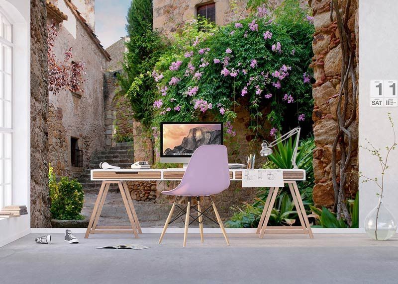 Fotobehang Patio | Achtertuin | Airtex en Vliesbehang op maat