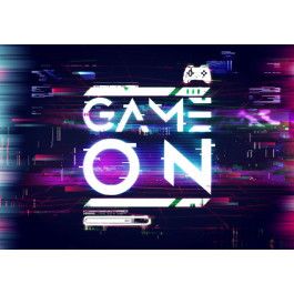 Behang Game On | Gamekamer Fotobehang