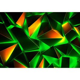 Fotobehang Digitale Energievlakken | Neon Game Behang