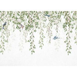 Fotobehang Takken met Bladeren | Stijlvol behang op maat