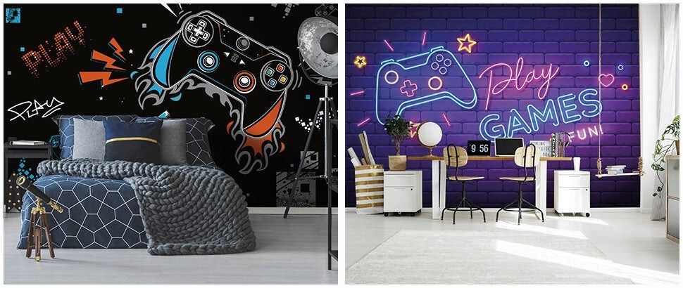 Game Behang | Behang Gamekamer | Fotobehangkoning.nl